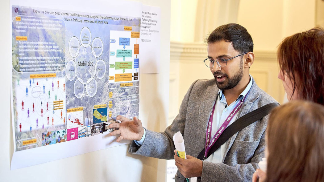 Presenting at the conference