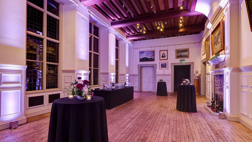 Host a drinks reception in our historic venue in central London