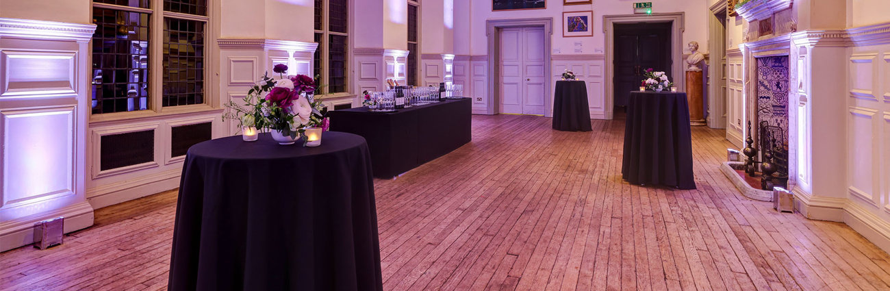 Host a drinks reception in our historic venue in central London
