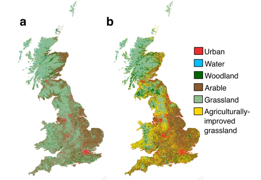 Mapping land-use change in Great Britain over the 20th century | RGS